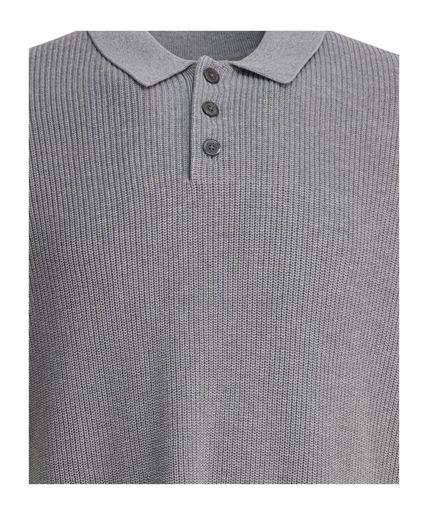 ALEX MILL Textured Knit Polo Shirt