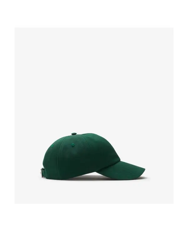 Burberry Embroidered Logo Baseball Cap - Green