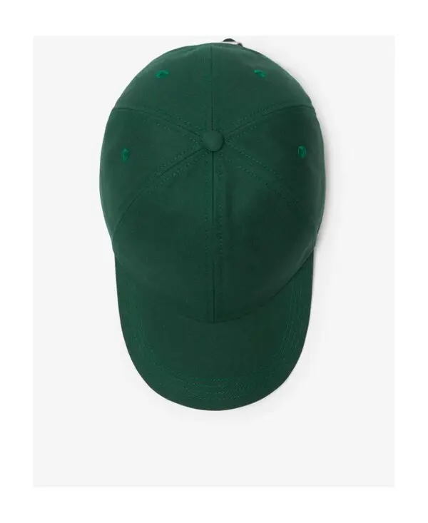 Burberry Embroidered Logo Baseball Cap - Green