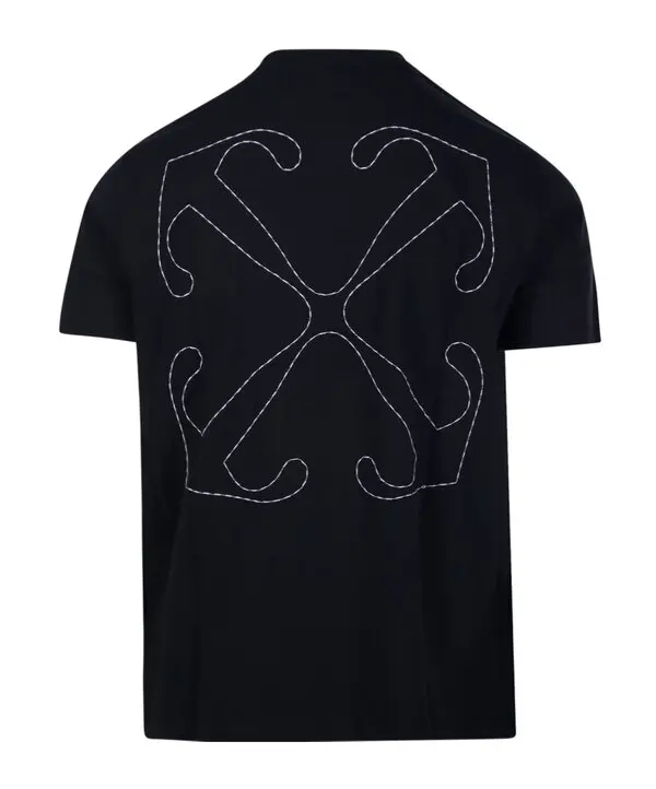 Off-White Logo Printed Crewneck T-shirt