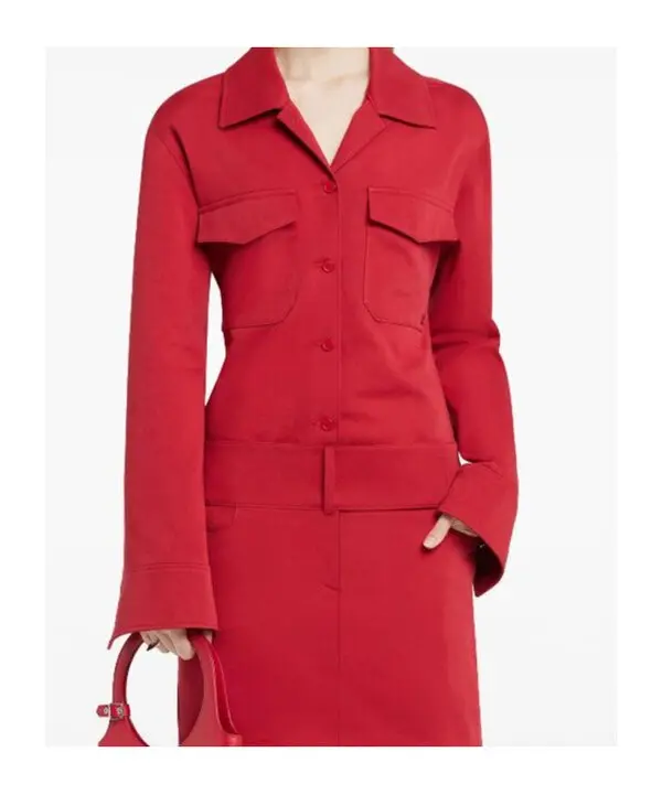 COURREGES Courrèges Utility Shirt With Asymmetrical Hem