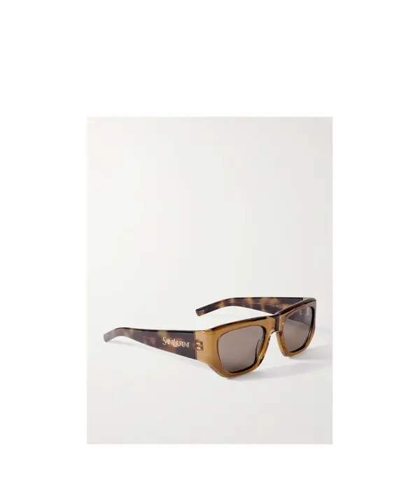 Saint Laurent Rectangular Sunglasses - Black