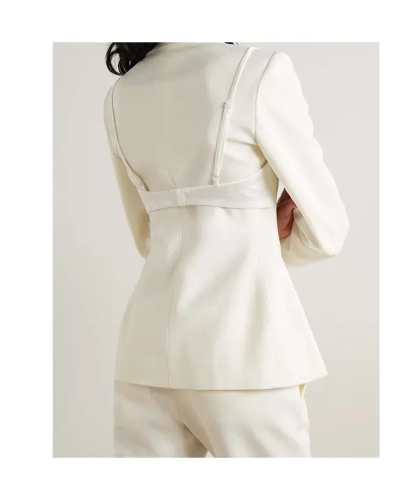 Acne Studios Long-sleeved Suit Coat With Peak Lapel