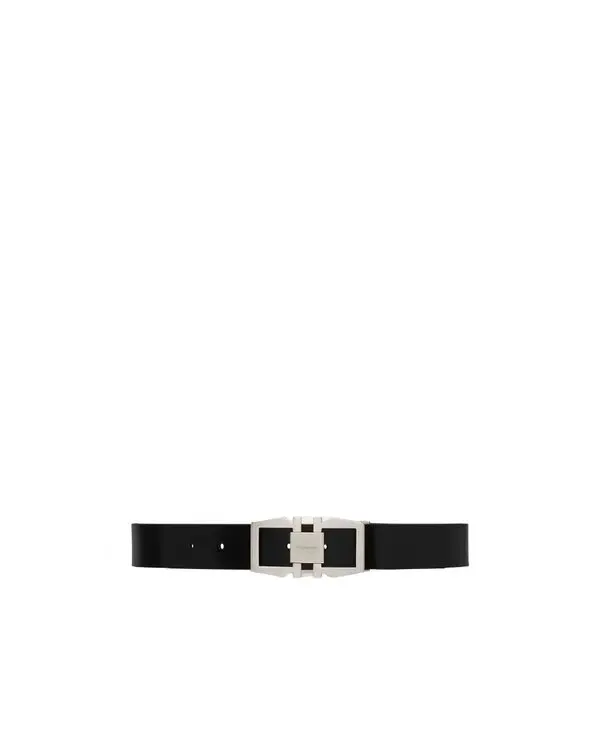 FERRAGAMO Gancini Belt - Black
