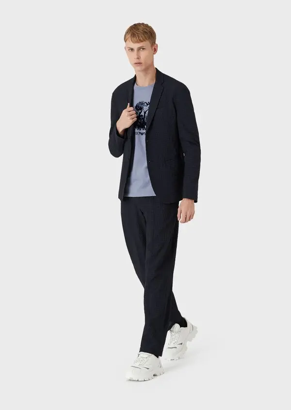 Emporio Armani Printed T-shirt With Round Neck