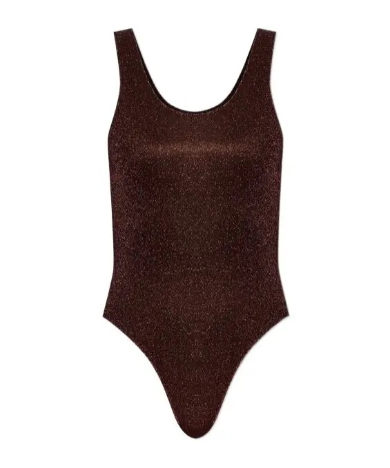 Oseree Lumière Sporty Maillot - Brown