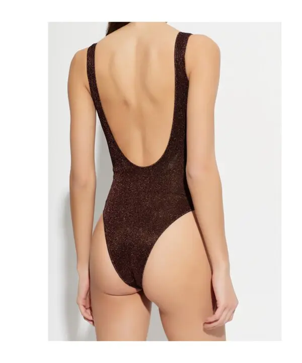 Oseree Lumière Sporty Maillot - Brown