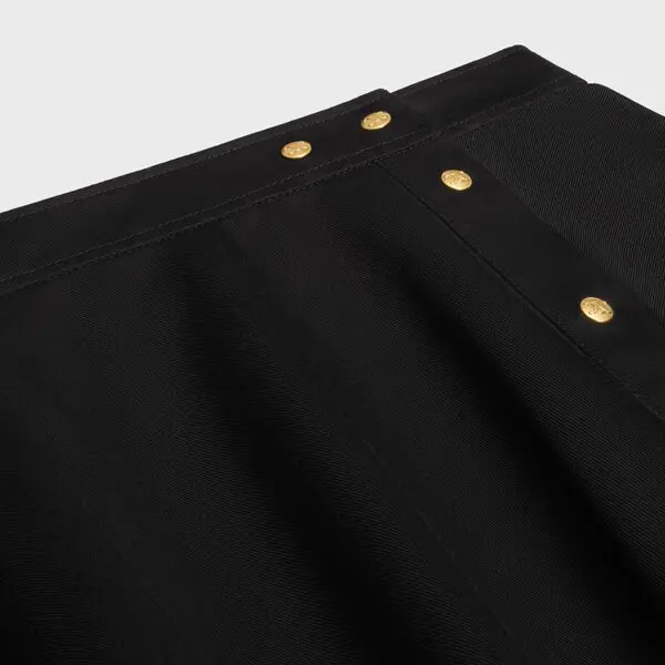 Celine Cotton Twill Skirt