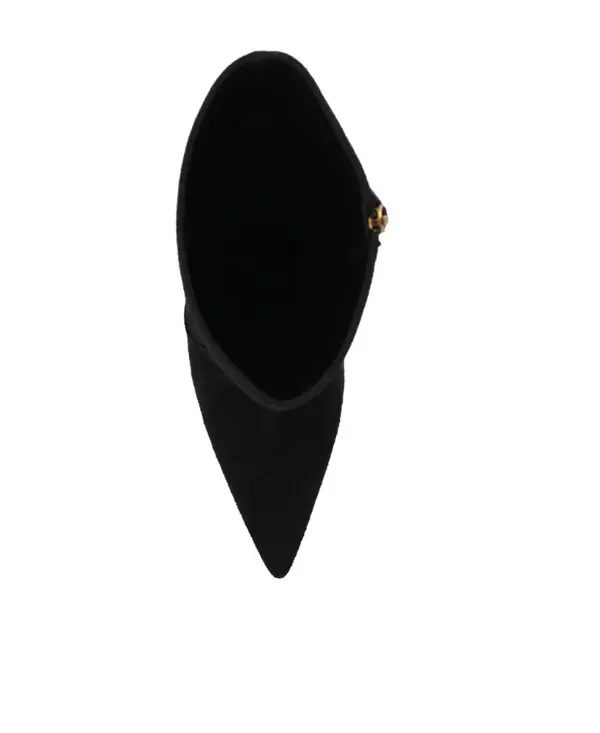 Gucci Pointed-toe High Heel Zip-up Boots