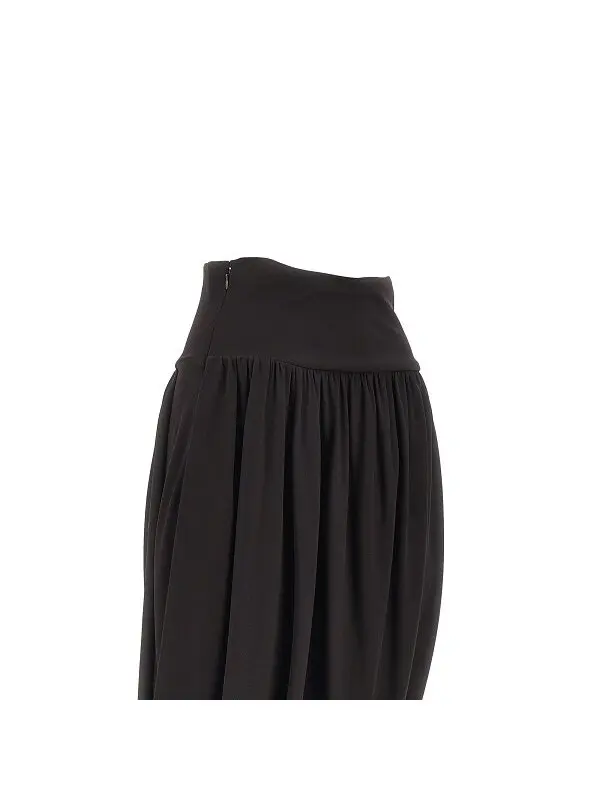 Alaïa Twisted Fluid Jersey Skirt