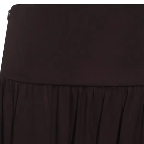 Alaïa Twisted Fluid Jersey Skirt