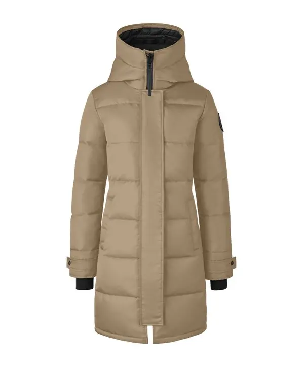 Canada Goose Shelburne Logo-patch Parka - Green