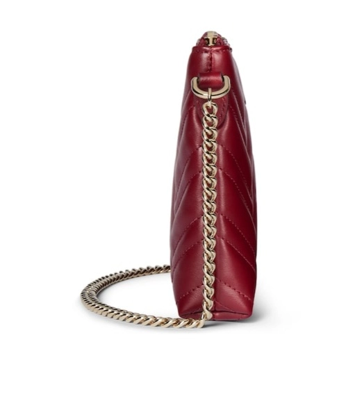 Gucci Gg Marmont Pochette With Chain