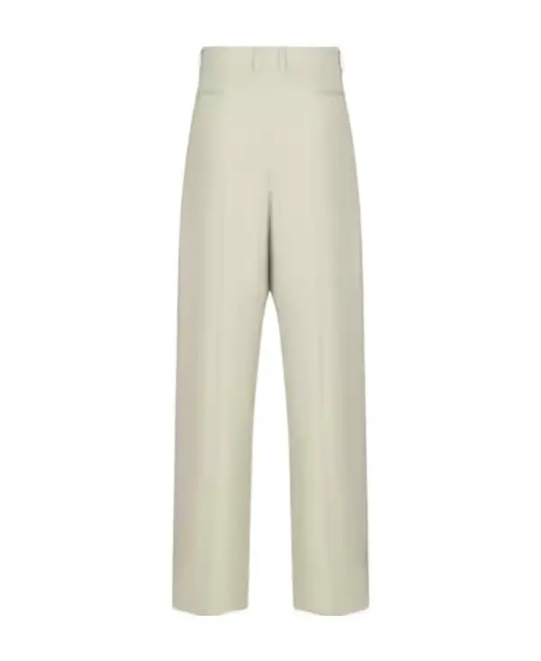 Dior High Waist Straight Leg Trousers