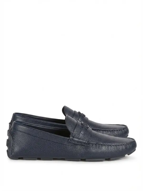 Gucci Double G Driver Loafers - Blue