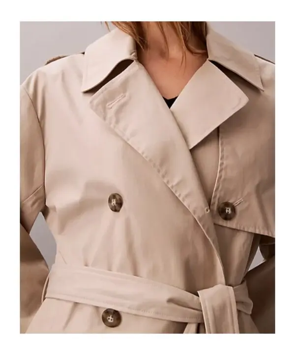 Calvin Klein Belted Trench Jacket