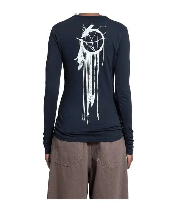 ANN DEMEULEMEESTER Fiene Printed Long Sleeve T-shirt
