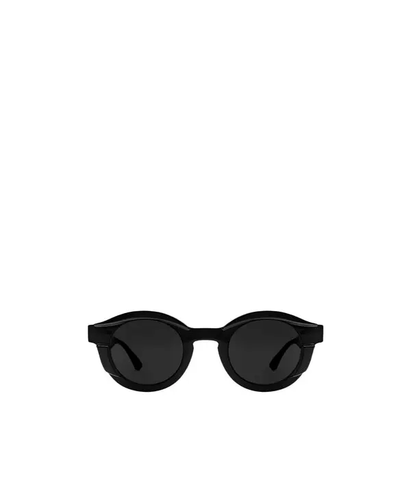 Thierry Lasry Slippery Round-frame Sunglasses - Black
