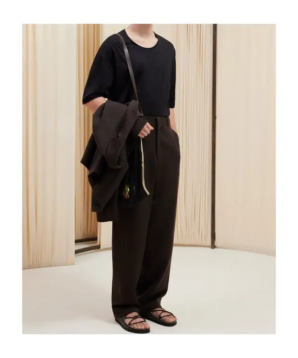 LEMAIRE Crewneck Short-sleeved T-shirt