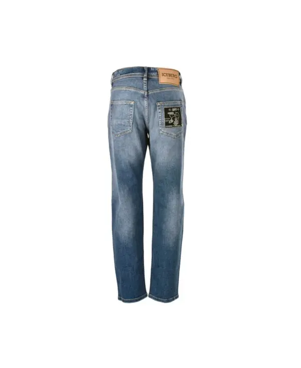 Iceberg Tear Detail Jeans