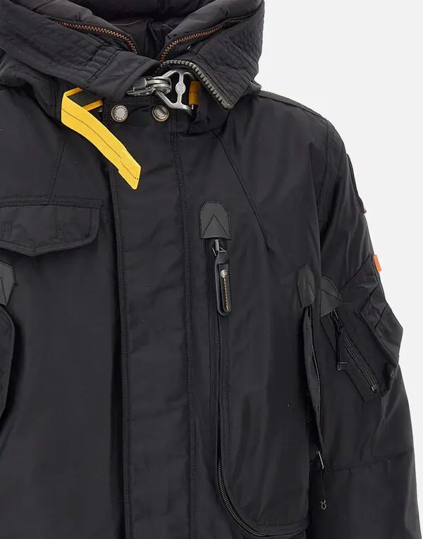 PARAJUMPERS Hooded Down Jacket - Black
