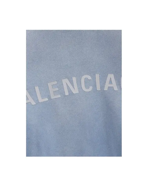 Balenciaga Distressed High Neck Zip-up Jacket