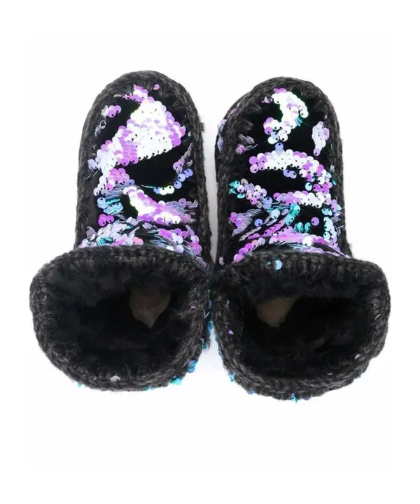 Mou Eskimo Sequin Sheepskin Boots