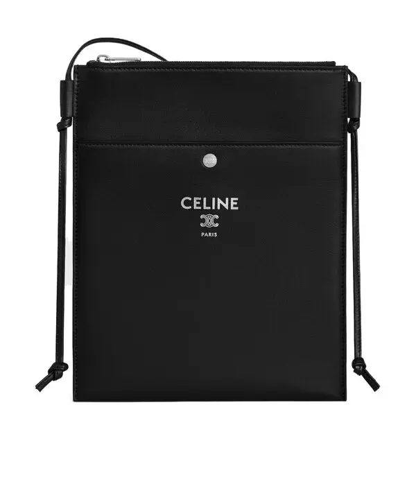 Celine Sharp Pouch Take Away In Smooth Lambskin - Black