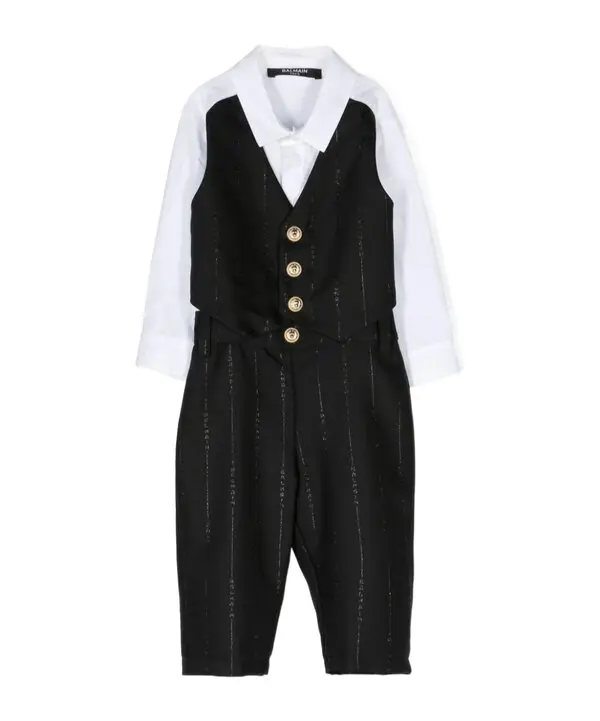 Balmain Trompe-l'oeil Suit Set