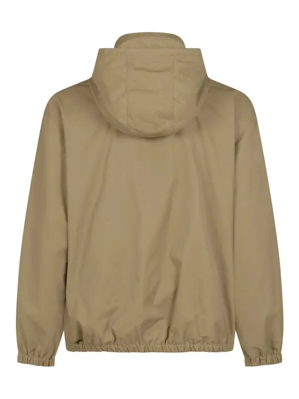 Celine Long Sleeve Casual Jacket With Drawstring And Zippered Pockets