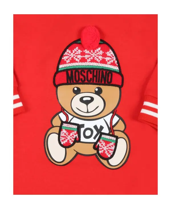 Moschino Teddy Bear Fleece Dress