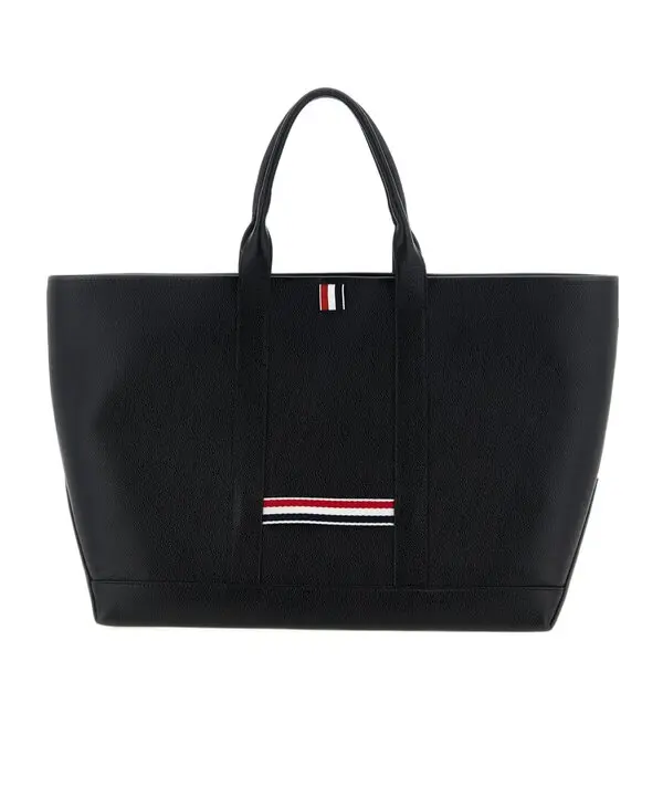 Thom Browne Medium Tool Tote Bag - Black