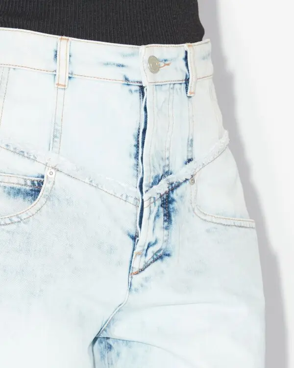 Isabel Marant Étoile High-waisted Denim Shorts
