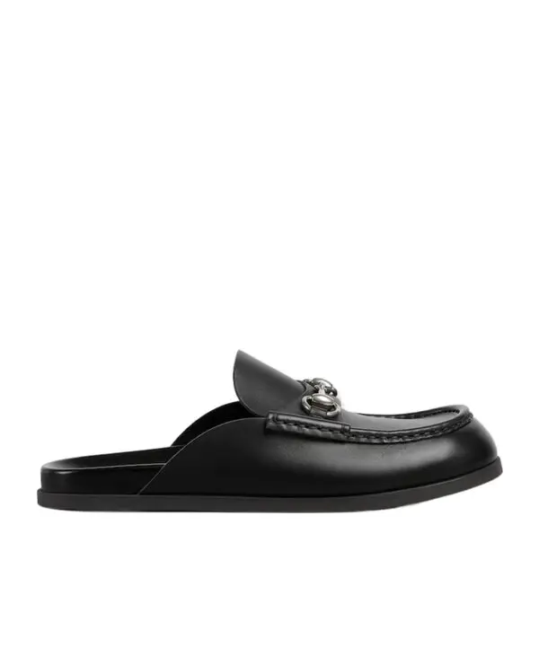Gucci Slip-on Mules With Horsebit Buckle