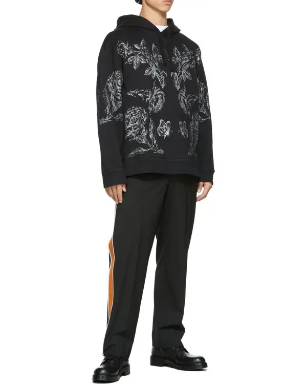 Valentino Garavani Floral Print Hoodie