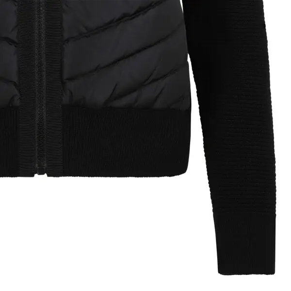 Canada Goose Hybridge Panelled High-neck Jacket - Black