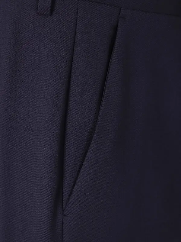 Paul Smith Tailored Wool Suit Pants - Black