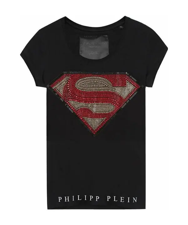 Philipp Plein Logo Detail T-shirt - Black