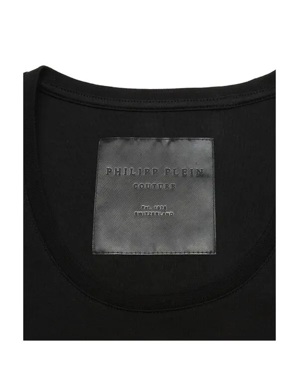 Philipp Plein Embellished Logo T-shirt