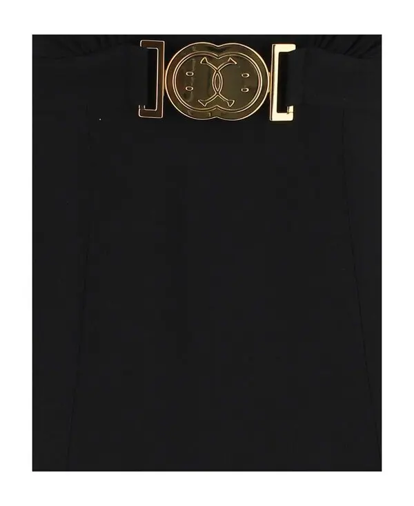 Moschino Long Sleeve Logo Dress