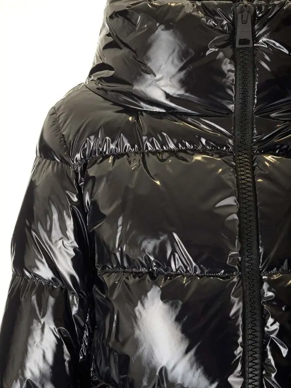 Herno Short Down Jacket With High Collar
