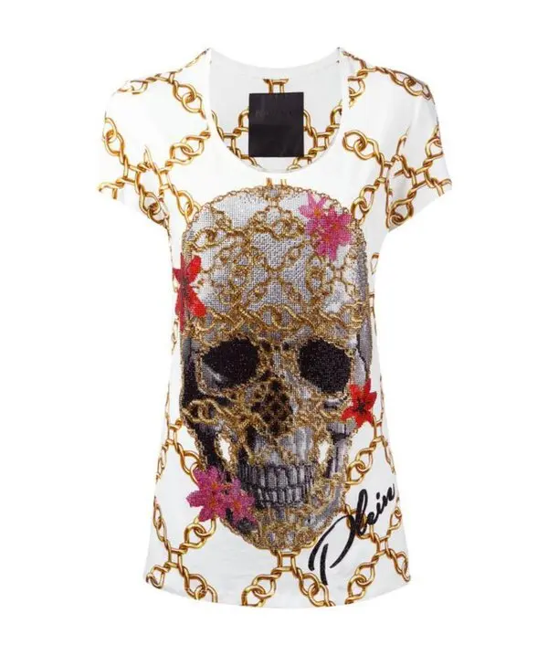 Philipp Plein Logo Detail T-shirt - White