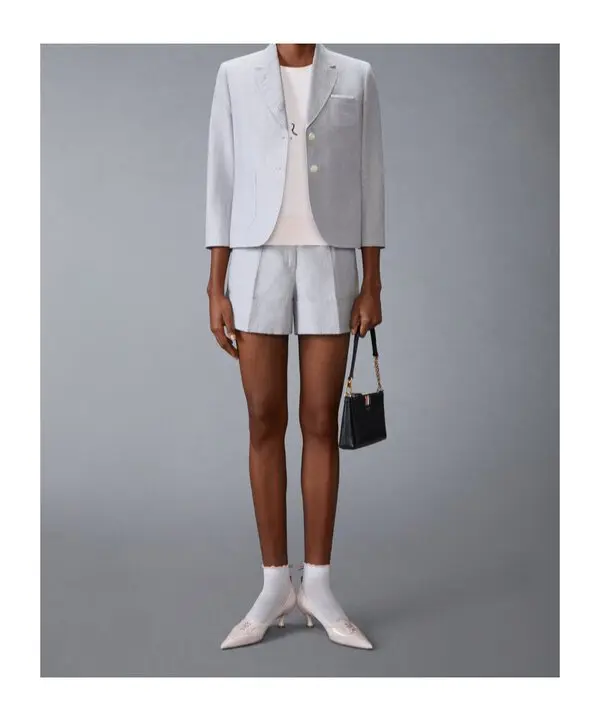 Thom Browne Geese Embroidered Cotton T-shirt