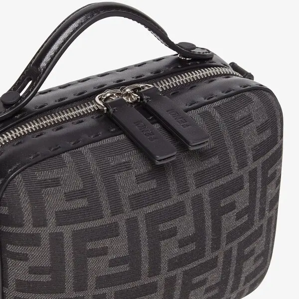 Fendi Ff Jacquard Zipped Mini Tote Bag