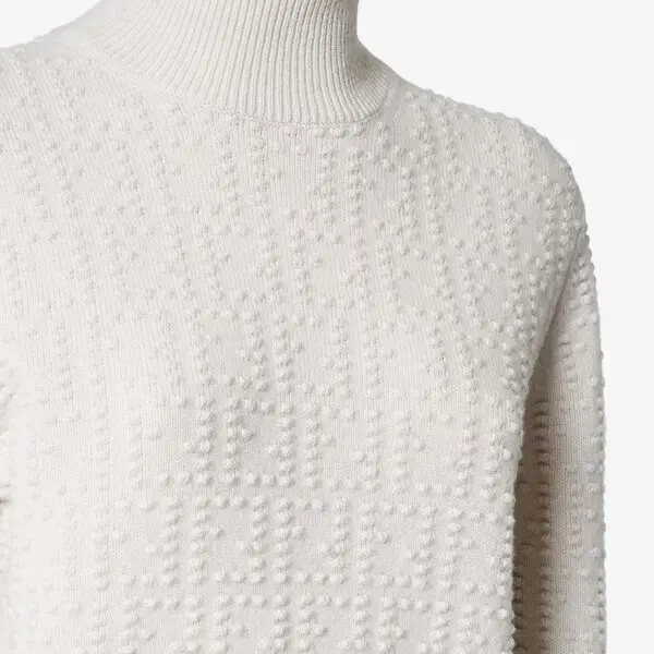 Fendi Long Sleeve High Neck Jumper