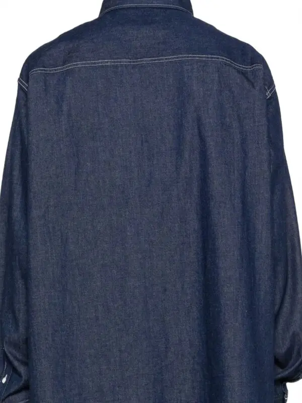 Celine Long-sleeved Denim Shirt