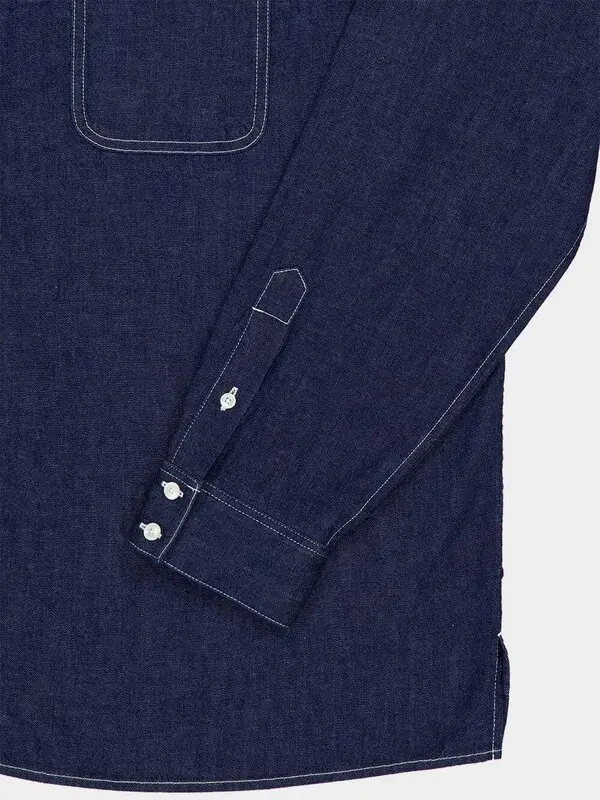 Celine Long-sleeved Denim Shirt