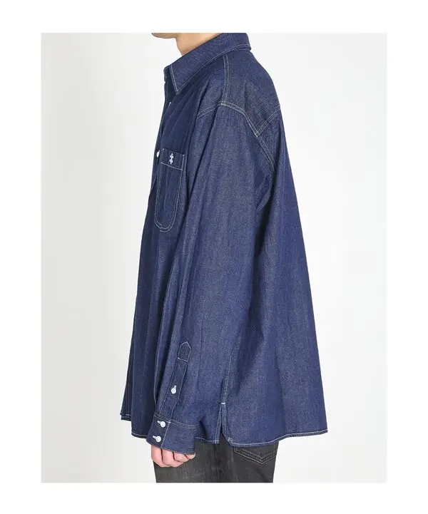 Celine Long-sleeved Denim Shirt