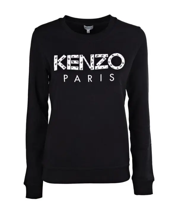 Kenzo Logo Decal Crewneck Sweater