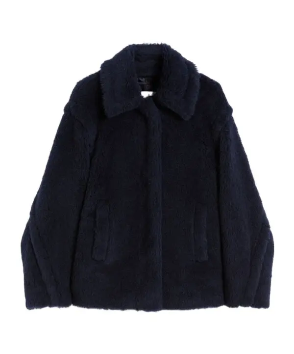 Max Mara Fuggito Collared Jacket - Black